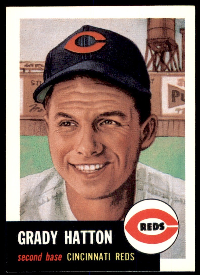 1991 Topps Archives #45 Grady Hatton 1953 Reprint | eBay