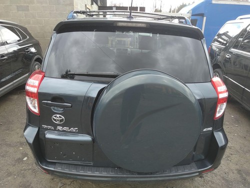09 TOYOTA RAV-4 Back Door Rh(spoiler) Black Forest Pearl6t3 | eBay