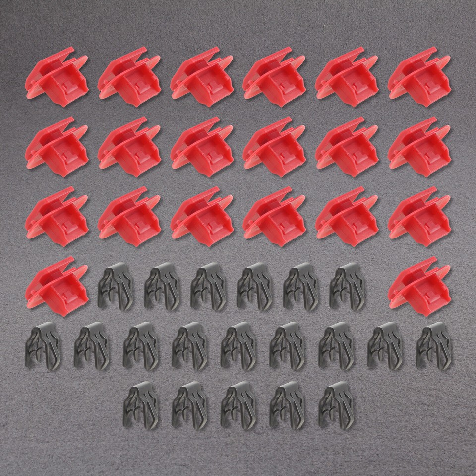 20 New Interior Moulding Clips! (11547026) Fits '13 & Up GM Trucks C7 ...