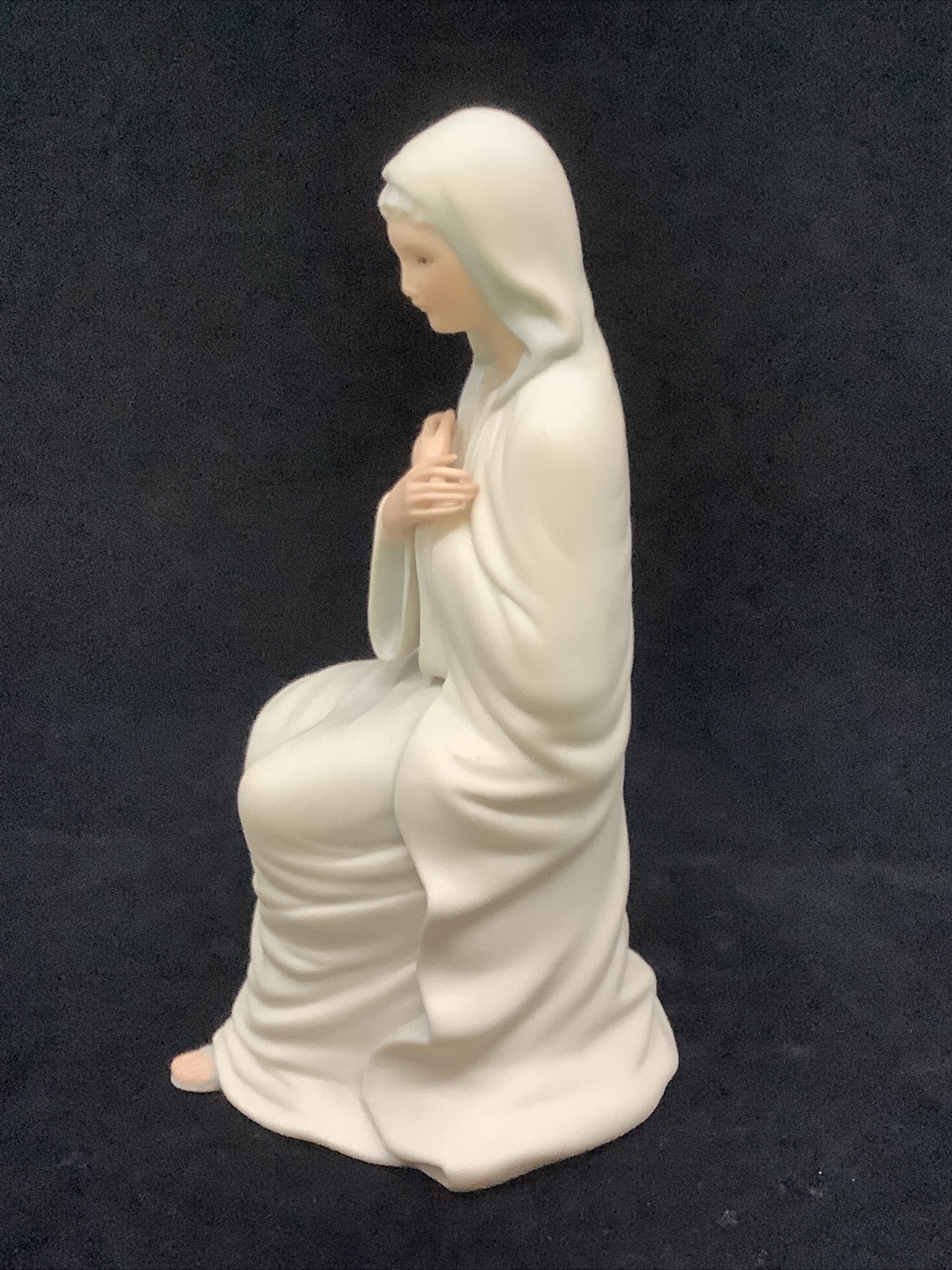 Vintage 1982 Cybis Bisque Porcelain Christmas Nativity Virgin Mary ...
