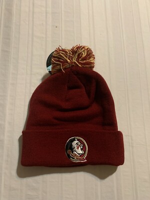 Florida State Seminoles FSU Zephyr NCAA Knit Beanie Red Winter Ski Cap ...
