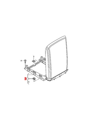 Genuine AUDI A8 S8 quattro 4N2 4N8 Middle Armrest Merlot Red ...