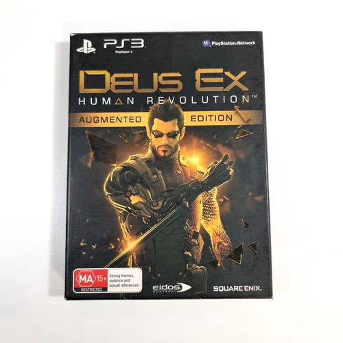 Deus Ex Human Revolution Augmented Edition - PS3 PlayStation 3 AUS PAL ...