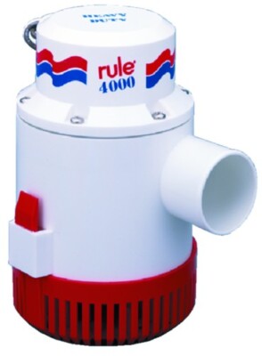 Rule 4000 GPH High Capacity Bilge Pump, 24V | eBay
