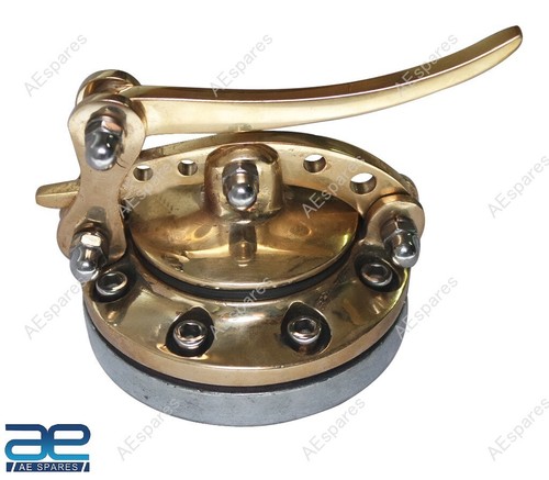 Custom Gas Fuel Tank Cap Lid Brass For Harley Bobber Chopper Hot Rat ...