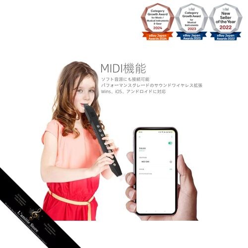 Aerophone Digital Wind Instrument a MIDI digital wind synthesizer for ...