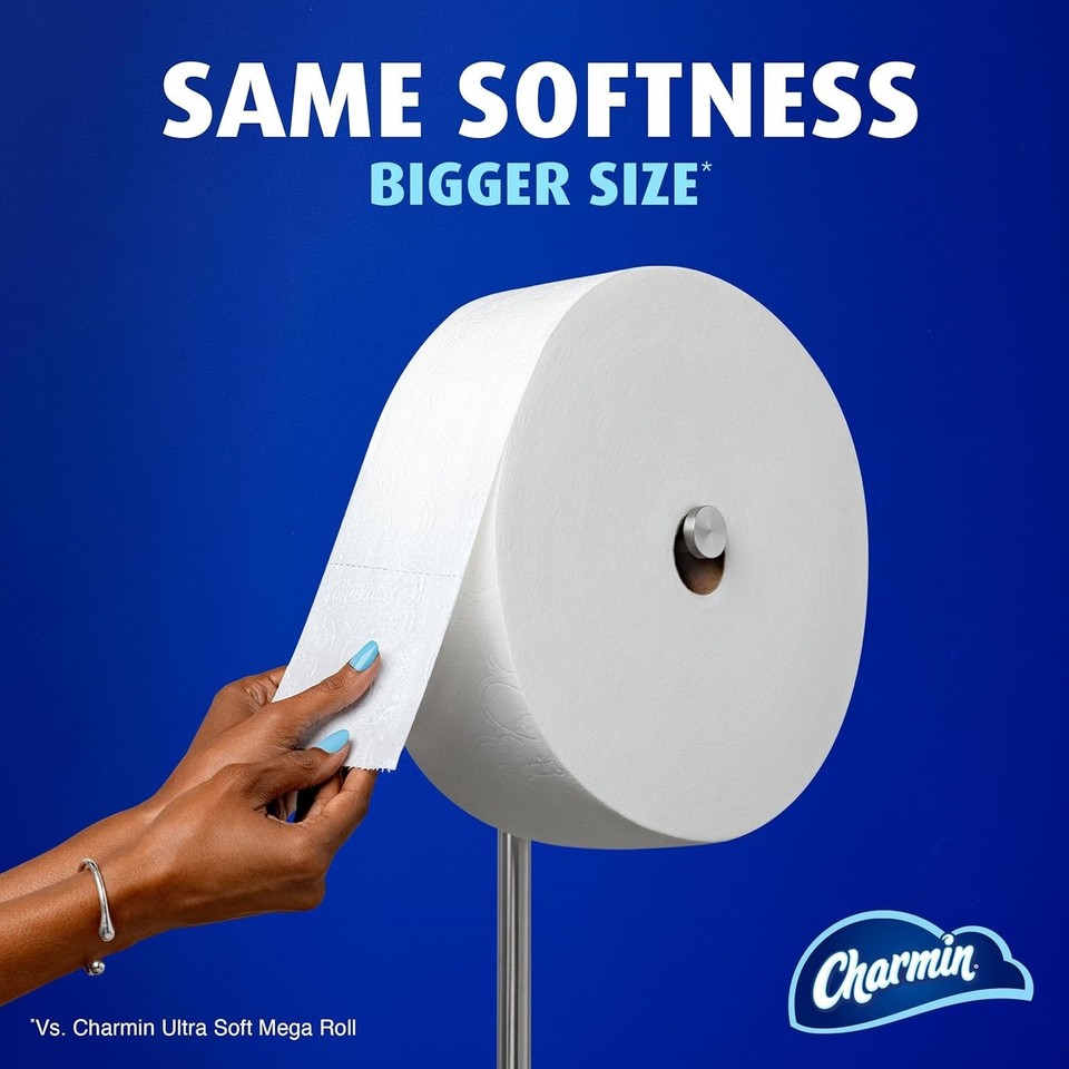 Forever Roll Starter Kit Ultra Soft 1 Holder, 2 Rolls, 2-ply Bath ...