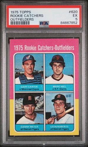 1975 TOPPS #620 ROOKIE CATCHERS-OUTFIELDERS ROOKIE RC PSA 5 | eBay