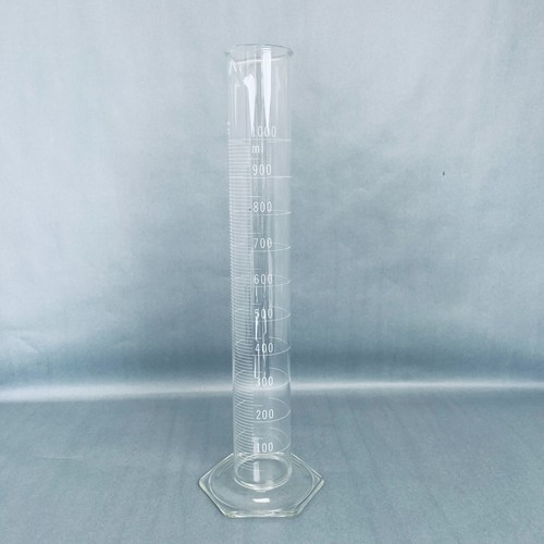 Corning Graduated Cylinder 1 L Glass Single Metric Scale | eBay
