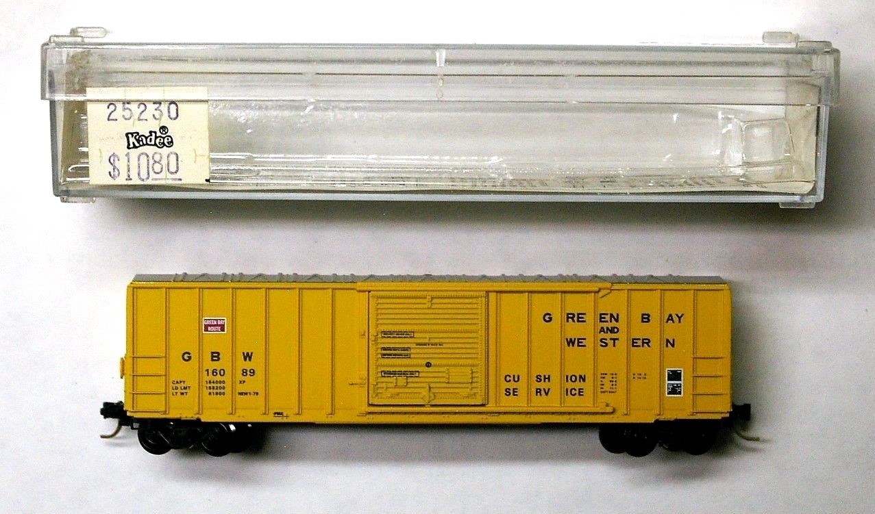 MTL Micro-Trains 25230 Green Bay Western GBW 16089 50 foot single door ...