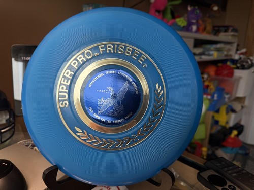 Wham-o Frisbee Super Pro rare underlined mold 60 USA made with irwin ...