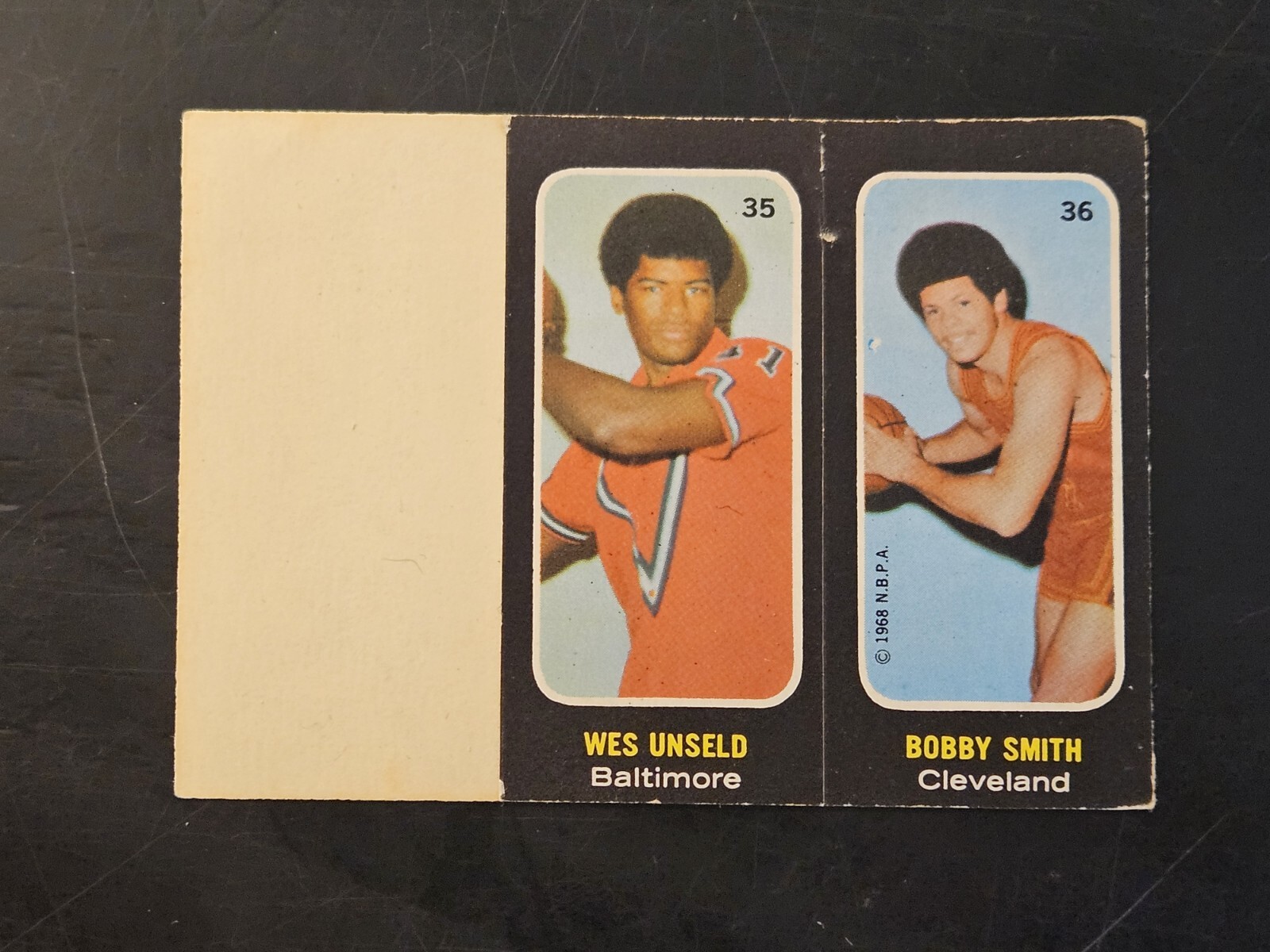1971 Topps Basketball Sticker Trios Wes Unseld Vintage (see pic) | eBay
