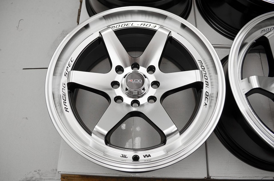 15x7 Wheels Rims Black Polish Toyota Yaris MR2 Corolla Fortwo Scion xB ...