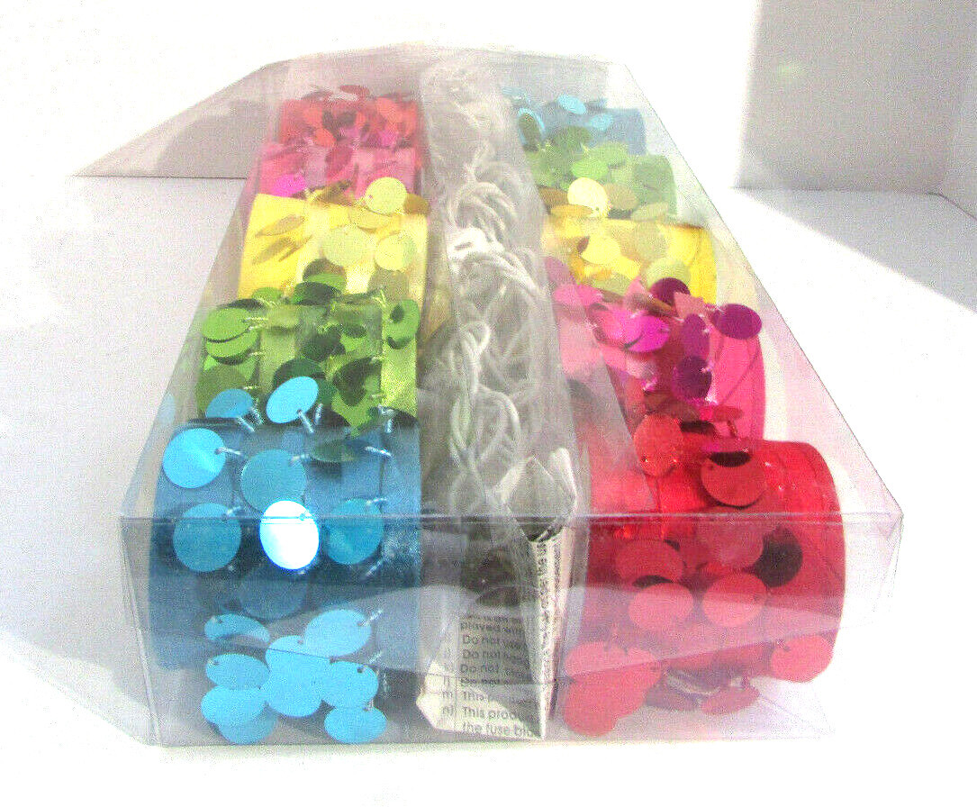 Party String Light Set Sequined Lampshade Tree Decor Holiday Patio ...