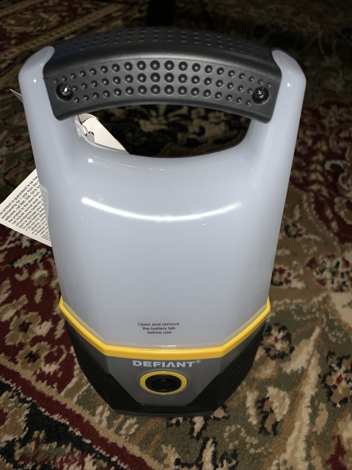 Defiant 360 Floating Lantern 500 Lumens With Batteries High Low Red ...