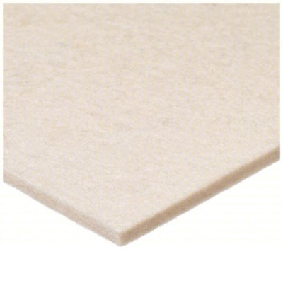 1/4" Thickness 12" x 12" Off-White Strong Wool Fiber Felt S2-20 Sheet ...