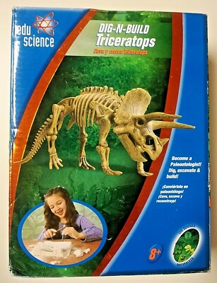 Dig N Build Triceratops Do & Discover Dig Excavate & Build Sealed Dino ...