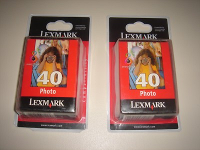CARTOUCHE D'ENCRE LEXMARK 40 PHOTO COULEUR NEUVE SOUS BLISTER ref 0315 ...