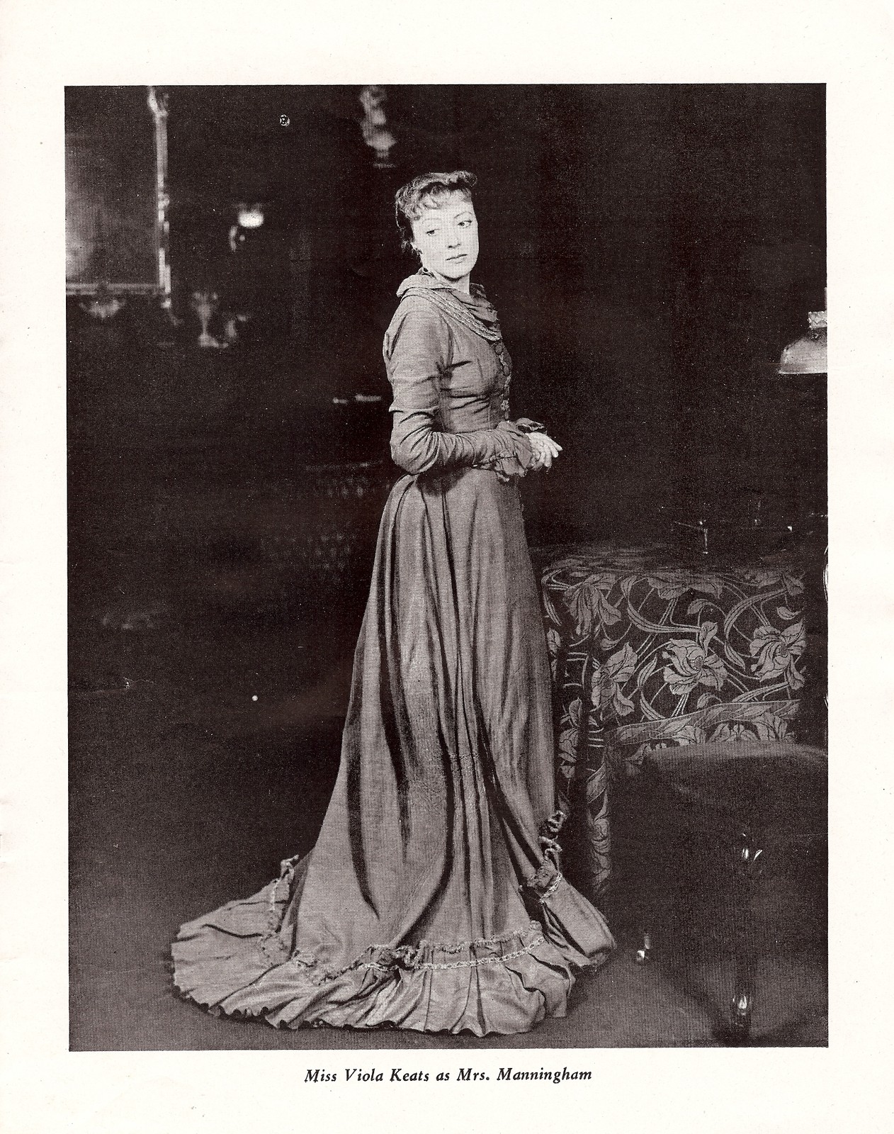 Viola Keats "ANGEL STREET" Brent Sargent / John Adair 1945 Souvenir ...