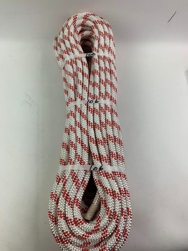 P.R. Static Master™ Static Kernmantle Rappelling Rope Red/W White - 3/8 ...