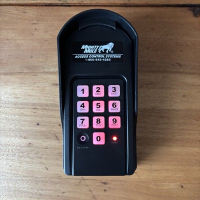 Mighty Mule Gate Openers Digital Keypad Black Automatic - Key Pad Only ...