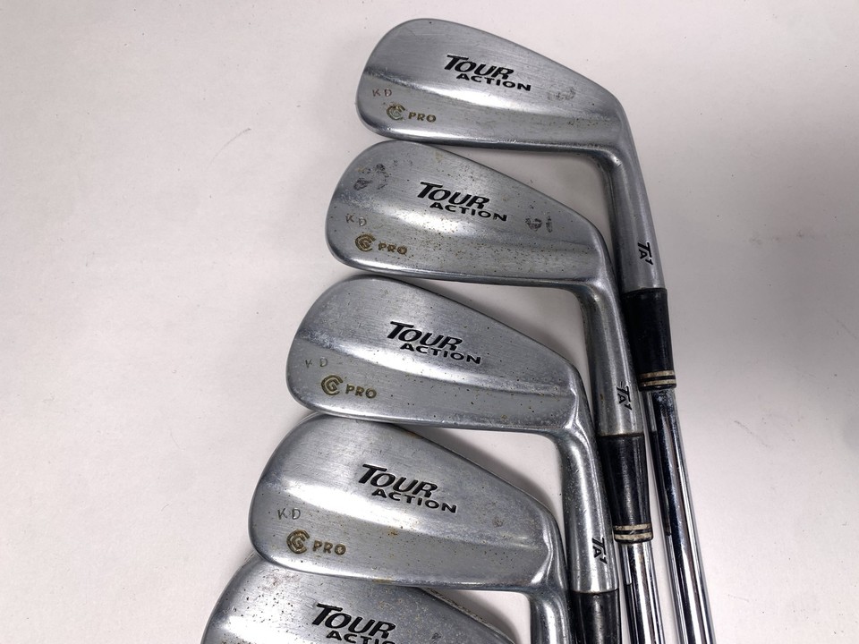 Cleveland Tour Action Pro Iron Set 3-PW True Temper Stiff Steel Mens RH ...