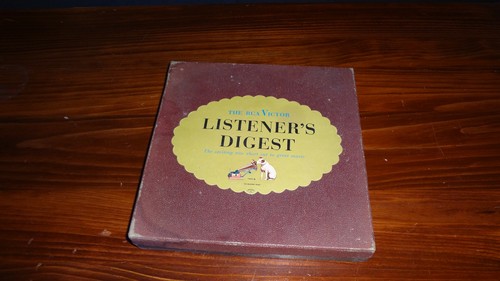 RCA Victor Listener's Digest Box Set of 10 45 RPM Records & Booklet ...