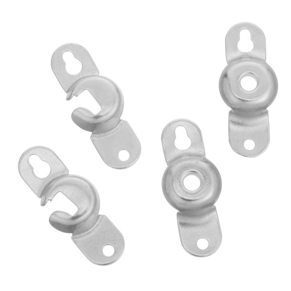 2 Pairs Roller Support Bracket Blinds Accessories Parts Mounting ...