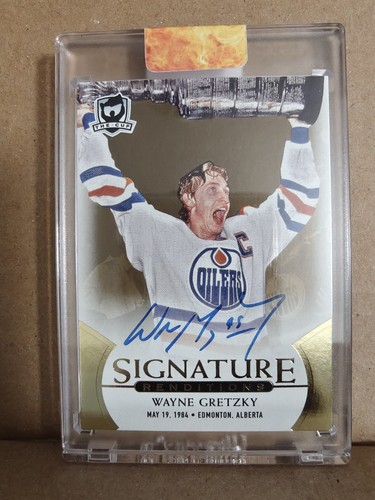 2018-19 The Cup Wayne Gretzky Signature Renditions Auto Autograph | eBay