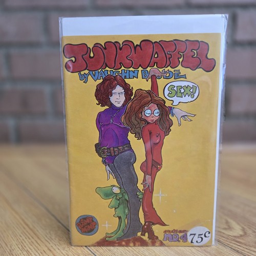 Junkwaffel #4 [VAUGHN BODE] Print Mint 1972 INDIE COMIX | eBay