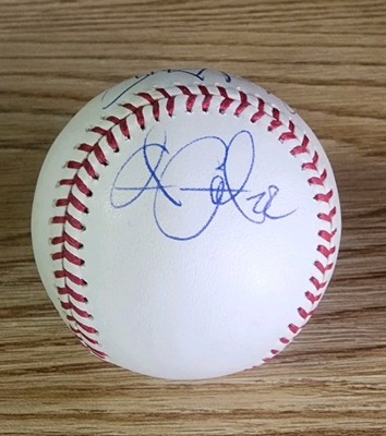 Andrew Mccutchen & Clint Hurdle Autographed Signed Rawlings Baseball No ...
