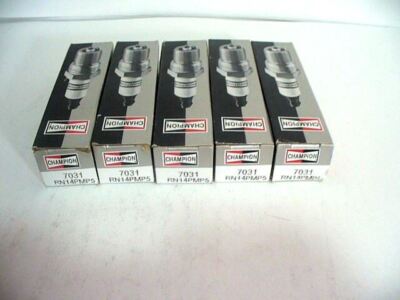 5 Champion 7031/RN14PMP5 Double Platinum Power ,Premium Spark Plug | eBay