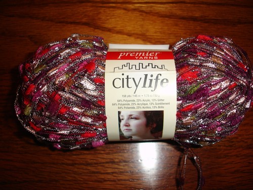 Premier Yarn City Life Ladder yarn NEW 140 yards 1.75 oz 1 ball ...
