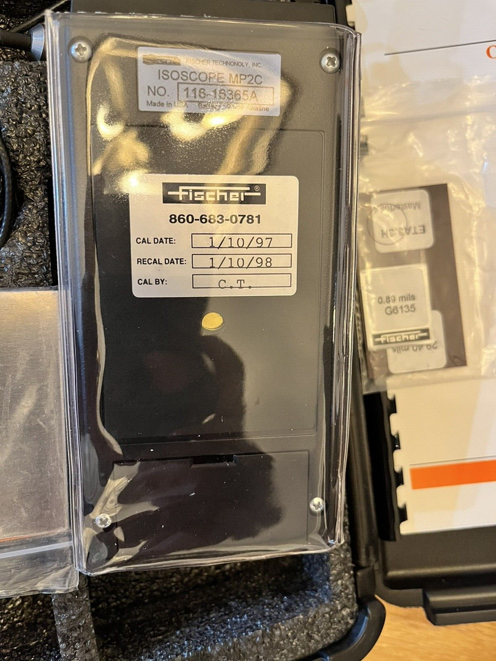 Fischer Isoscope MP2C Coating Thickness Measurement (Super Mint ...