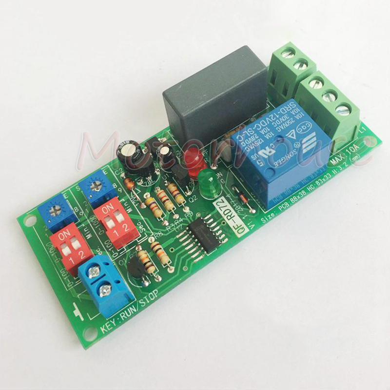 AC 110V 220V Adjustable Infinite Cycle Delay Timer Time Turn ON/OFF ...