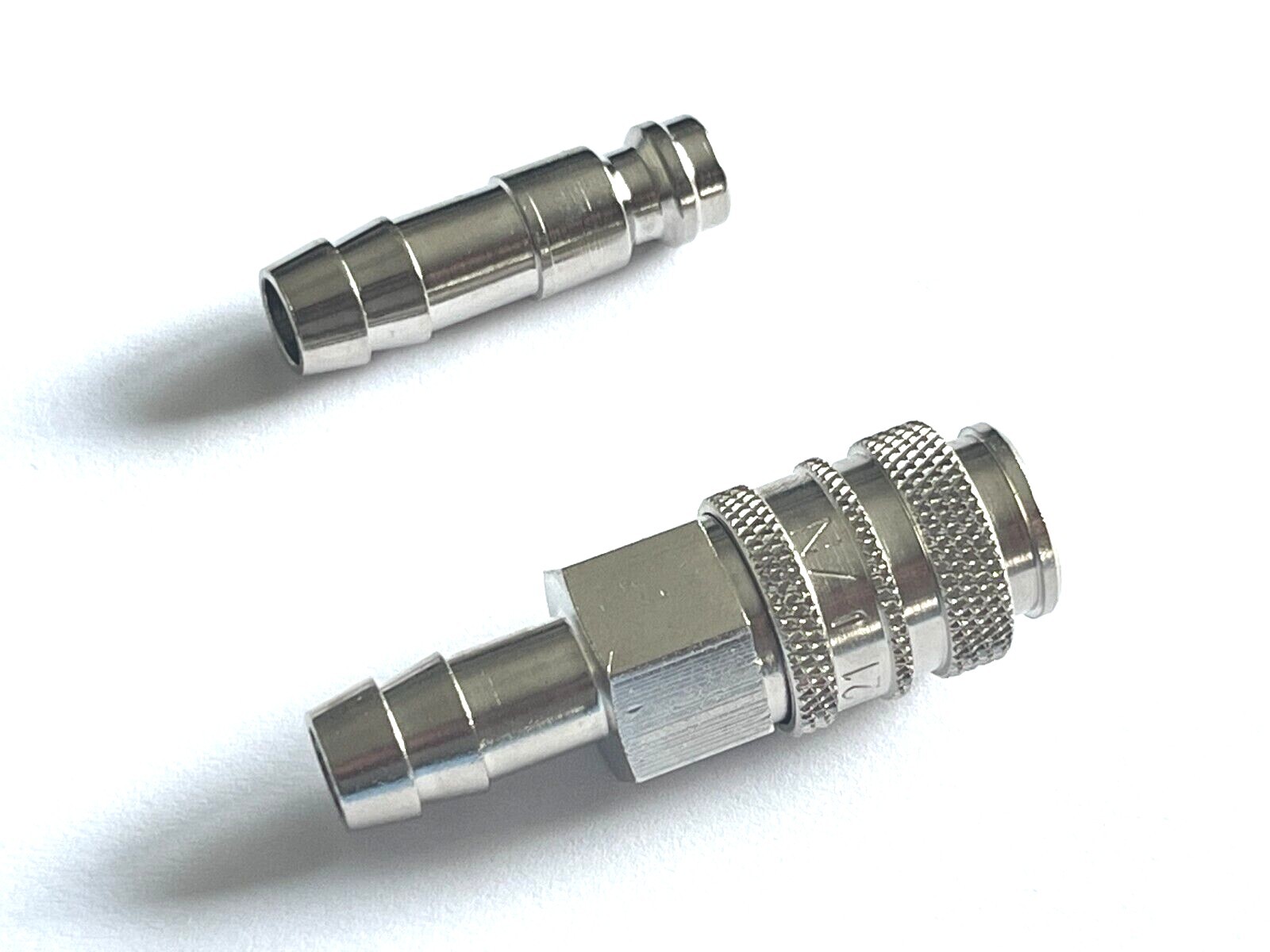 LPG Inline 8mm Quick Release Gas Hose Connector Propane Butane BBQ ...