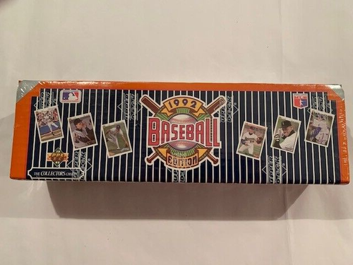 1992 Upper Deck Baseball Complete Factory Sealed Set - 800 Cards | eBay