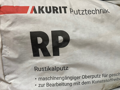 Rauputz , für innen und außen Akurit RP , Putz weiss 25kg | eBay.de