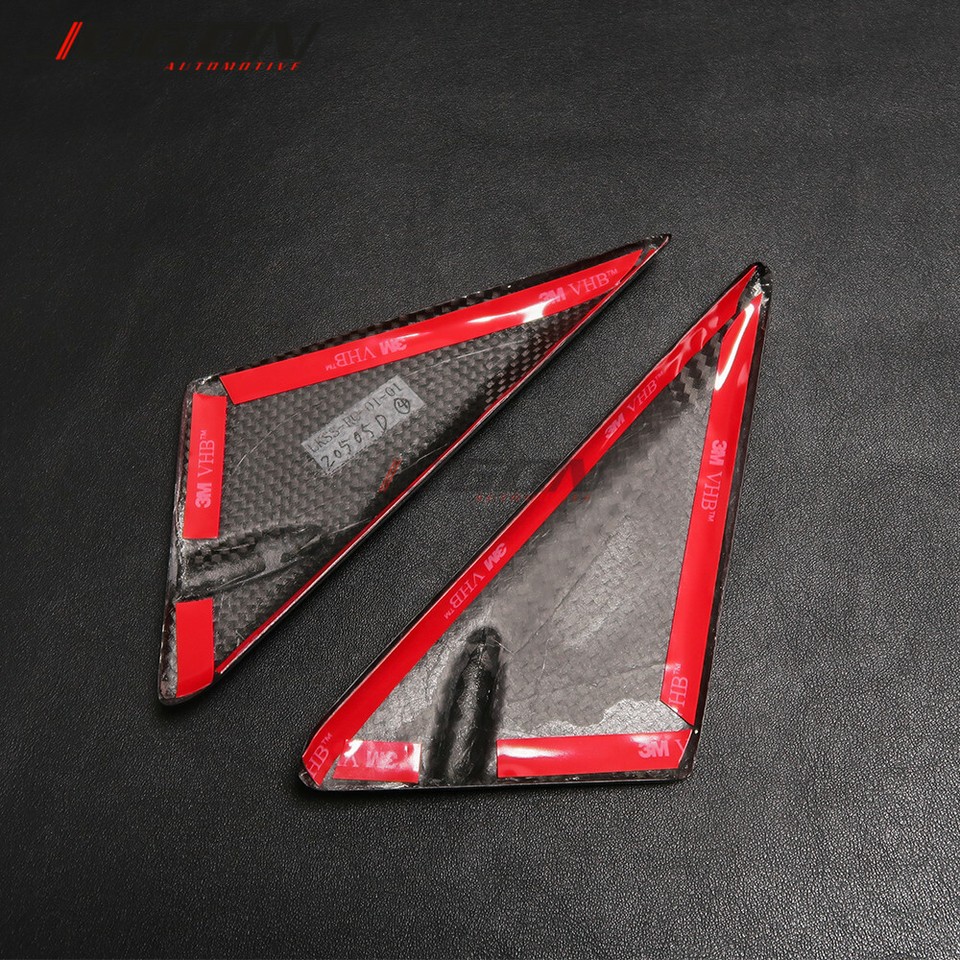 Real Carbon Front Triangle A-Pillar Cover For Lexus RC F GT3 Track ART ...