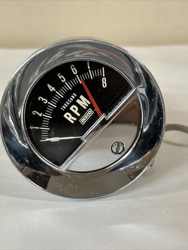 Vintage Dixco 8000 RPM Tach Tachometer, USA Made, 1960s 70s? Untested ...