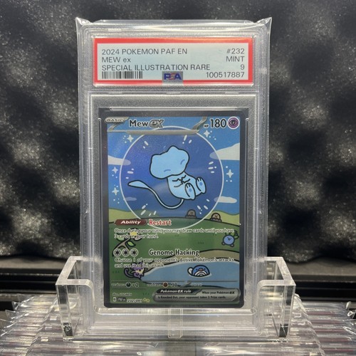 Mew Ex 232/091 Paldean Fates SIR PSA 9 MINT Pokemon Card | eBay
