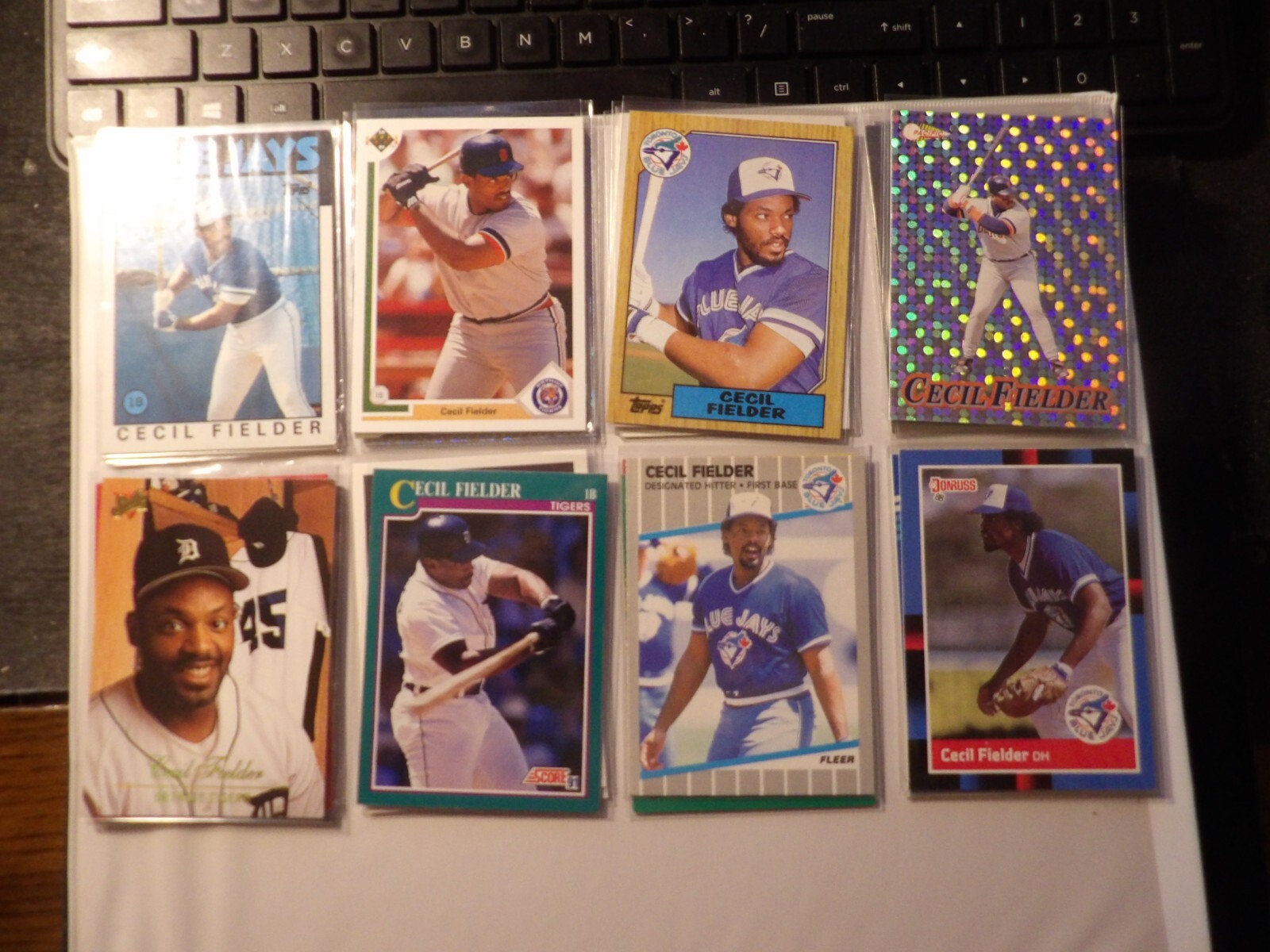 CECIL FIELDER 30 CARD LOT 1 ROOKIE CARD CF1 | eBay