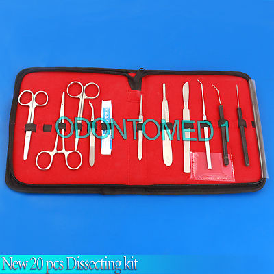 New 20 pcs Dissecting kit / Dissection Kit / Anatomy Kit for Medical ...