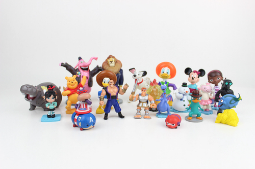 Large Lot Disney PVC Figurines Cake Toppers Action Figures | eBay