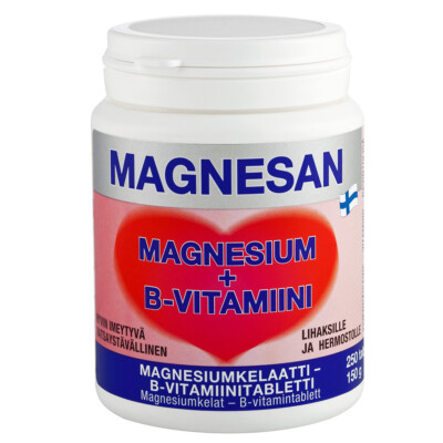 Magnesan, Magnesium, Vitamins B1, B3, B6 250 tabs | eBay