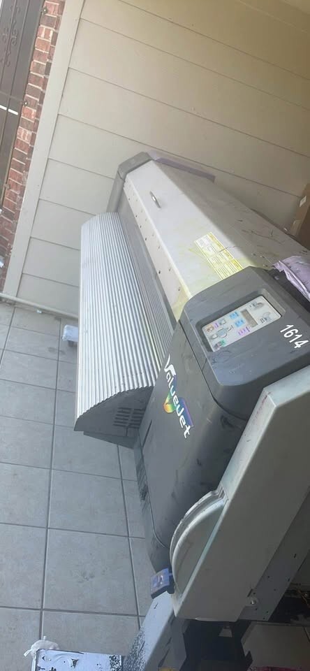 mutoh valuejet 1614 printer prints up to 64" wide | eBay
