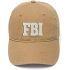 Baseball Cap Unisex Hip Hop Flock Printing for FBI Federal Agent Cotton ...