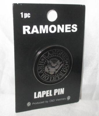 Ramones Seal Logo Lapel Pin Punk | eBay