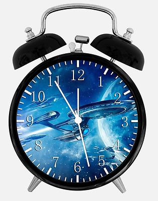 Star Trek Spaceship Alarm Desk Clock 3.75" Home or Office Decor E262 ...