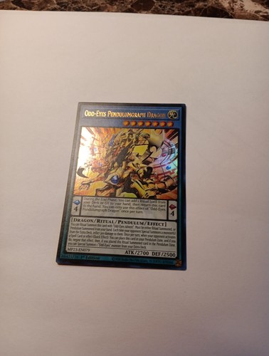 Yu-Gi-Oh! TCG Odd-Eyes Pendulumgraph Dragon 25th Anniversary Tin ...